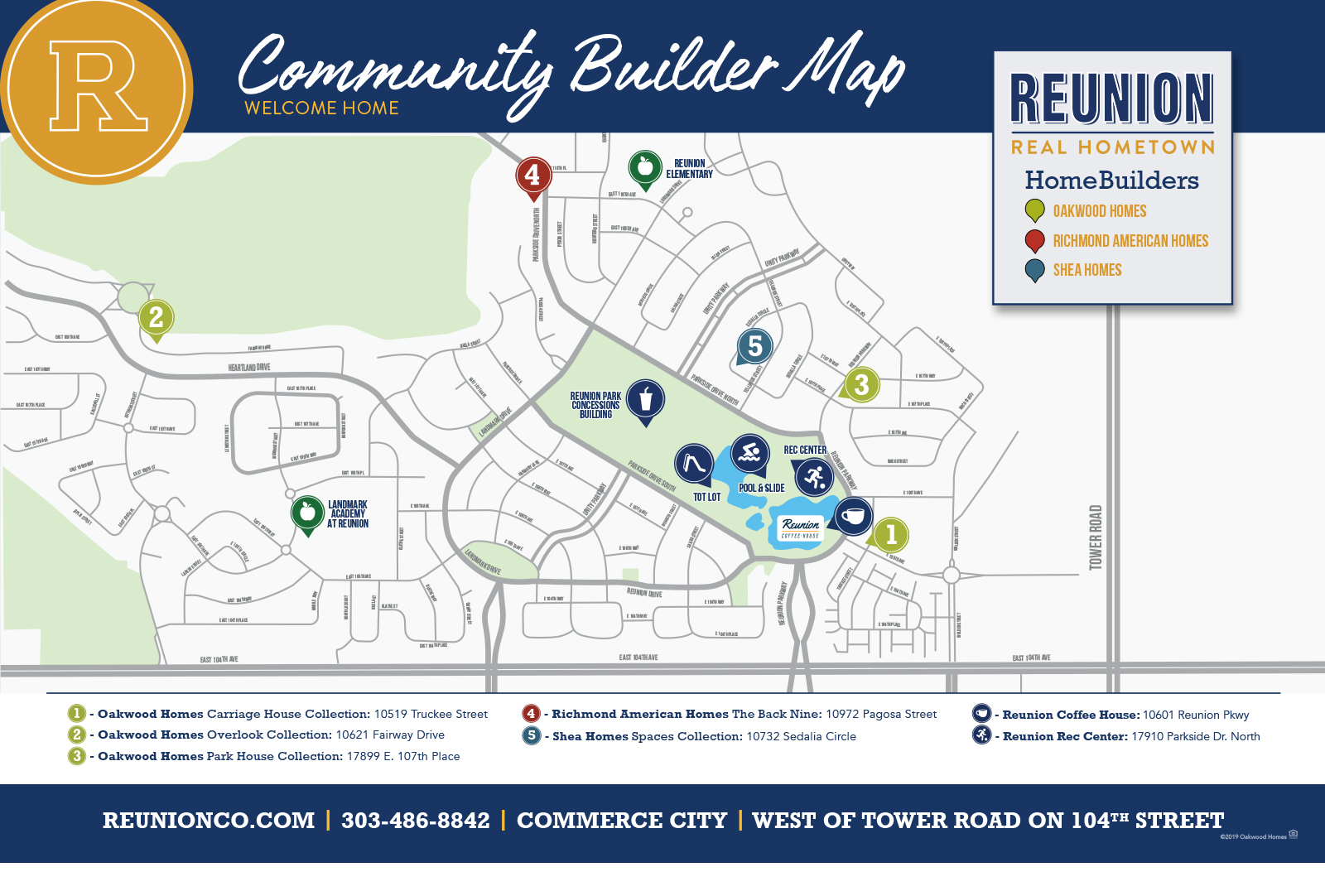 Reunion Community Map - Reunion CO